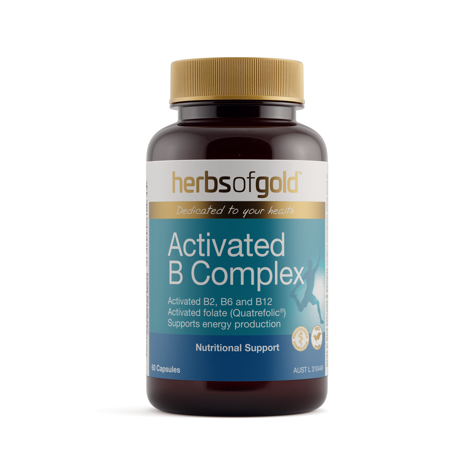 Activated B Complex - B Vitamin Support – Herbs of Gold