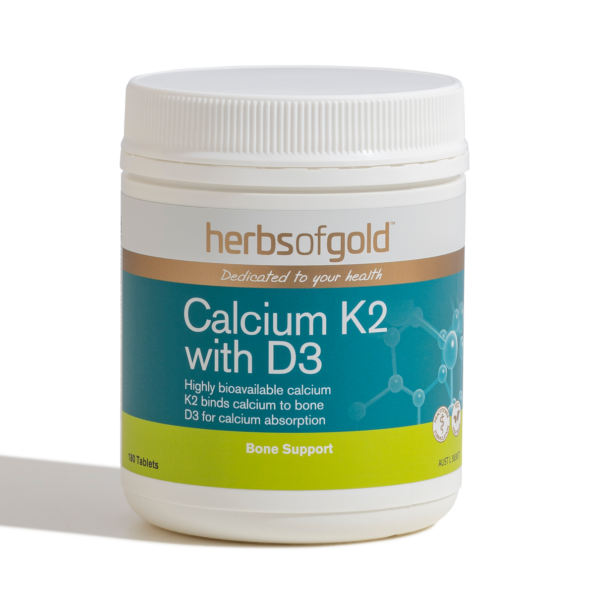 Calcium K2 with D3 – Herbs of Gold