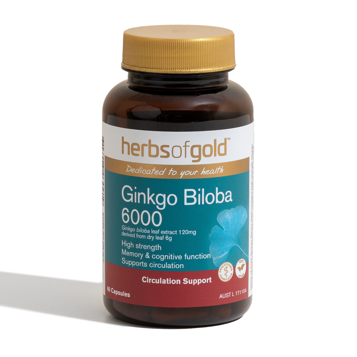 Ginkgo Biloba 6000 – Herbs of Gold