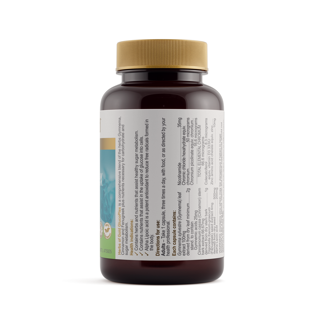 GlucoPlex – Herbs of Gold