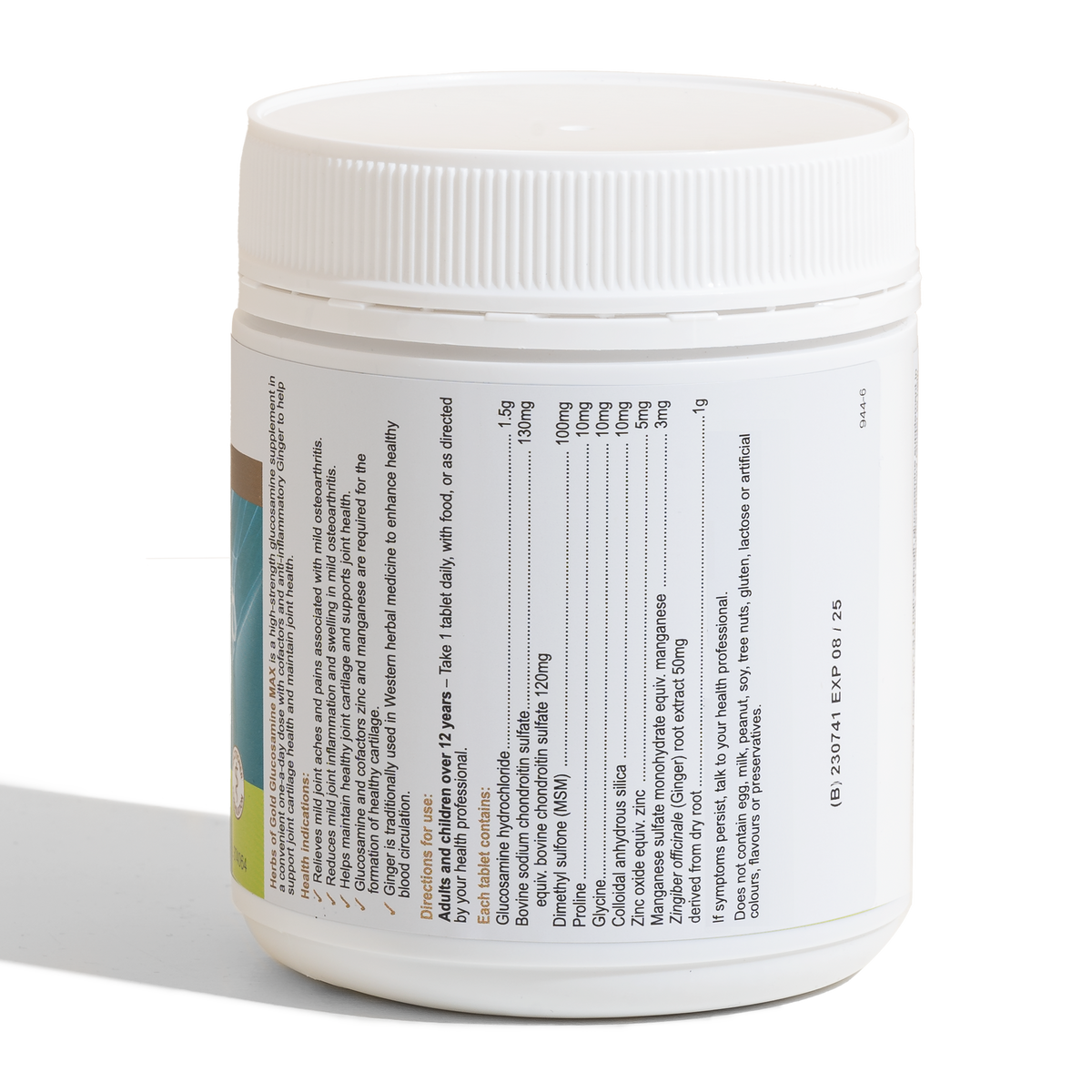 Glucosamine MAX – Herbs of Gold