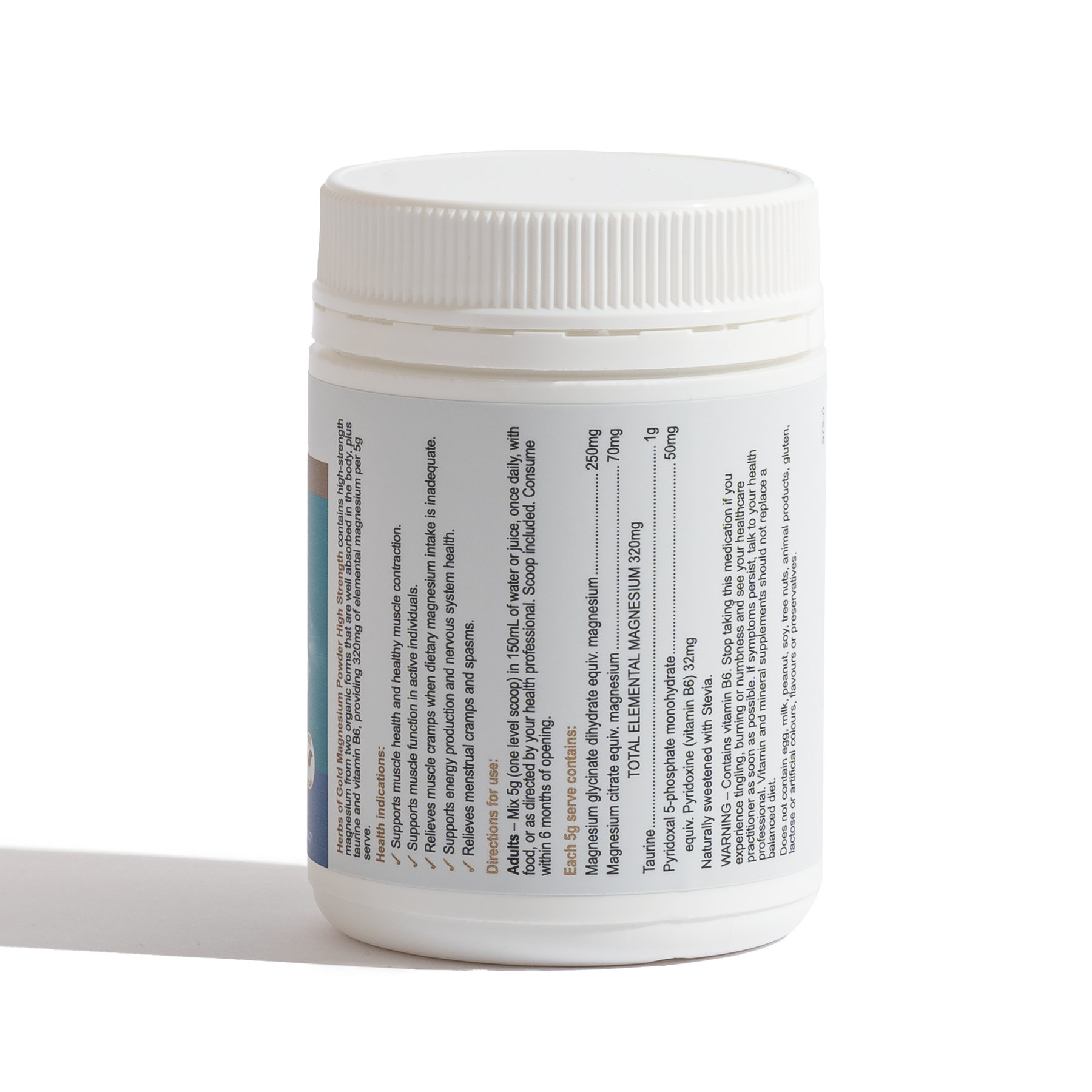 Magnesium Powder High Strength – Herbs of Gold