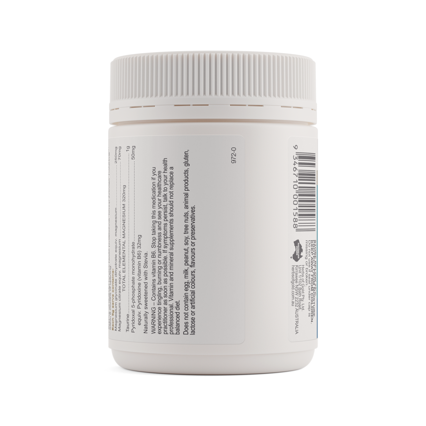 Magnesium Powder High Strength – Herbs of Gold
