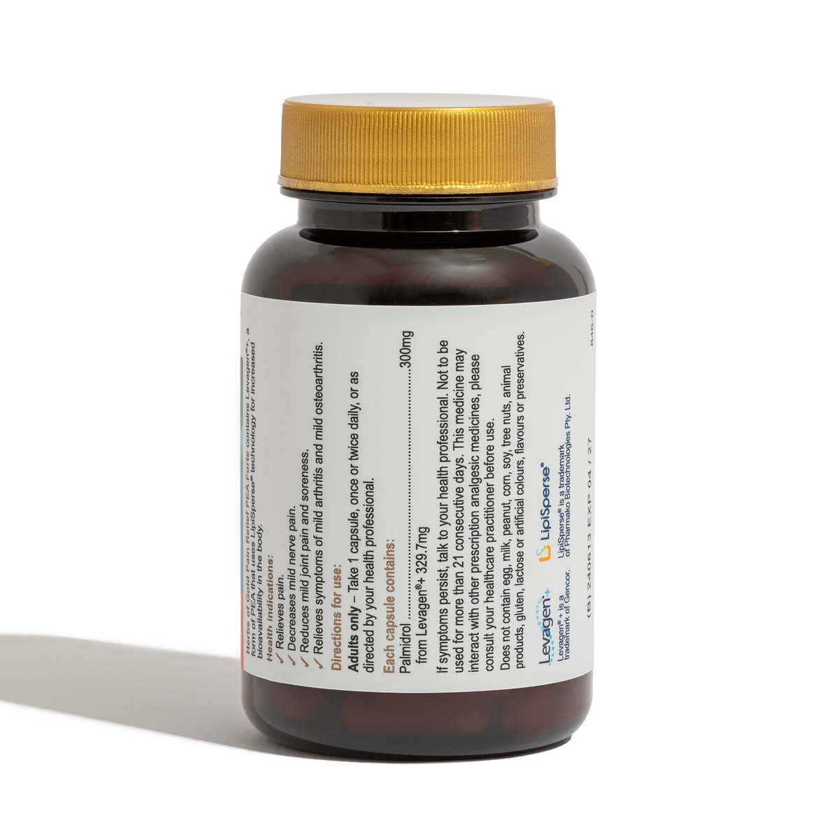 Pain Relief PEA Forte – Herbs of Gold