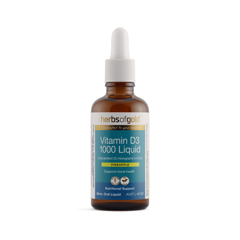Vitamin D3 1000 Liquid – Herbs of Gold