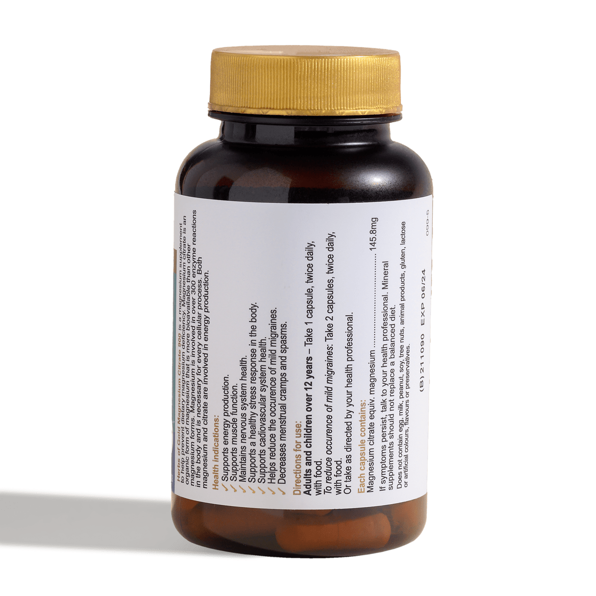 Magnesium Citrate 900 – Herbs of Gold Magnesium Citrate 900 – Herbs of Gold