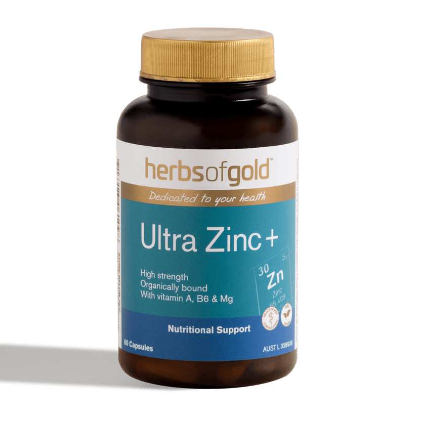 Ultra Zinc + – Herbs of Gold