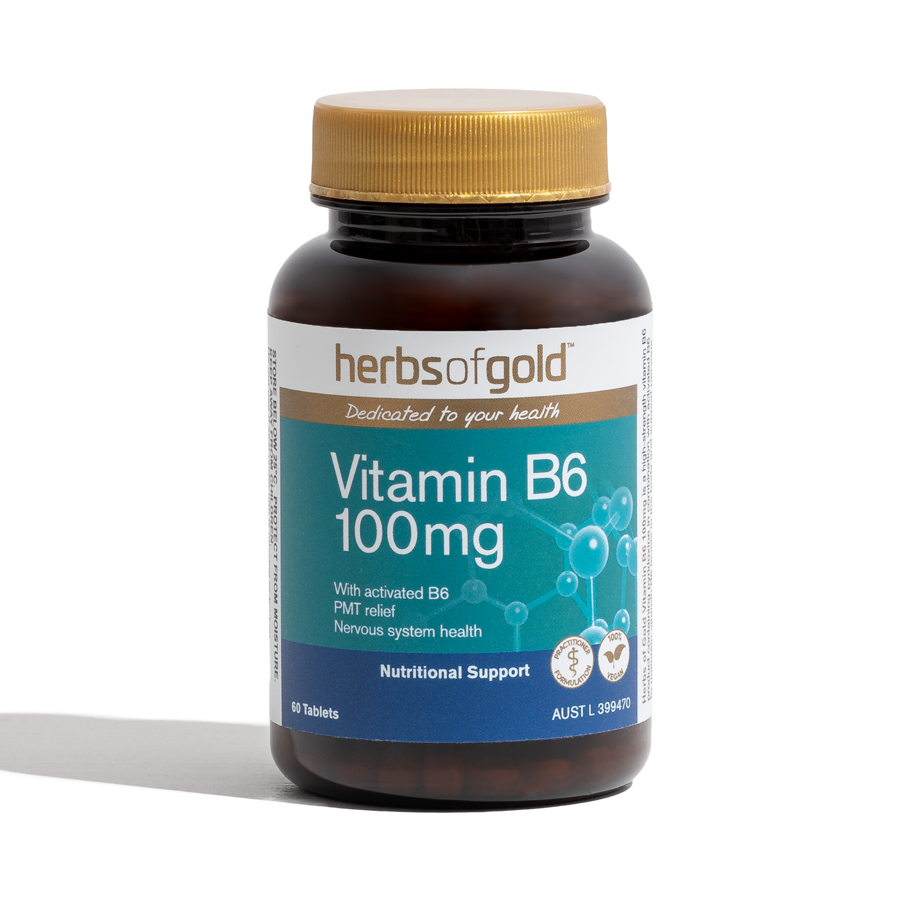 Vitamin B6 100mg – Herbs of Gold