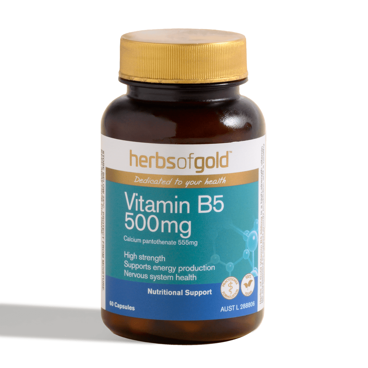 Vitamin B5 500mg – Herbs of Gold